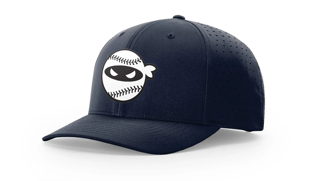 Performance Snapback Navy (Glow in the Dark Logo) – Pitching Ninja