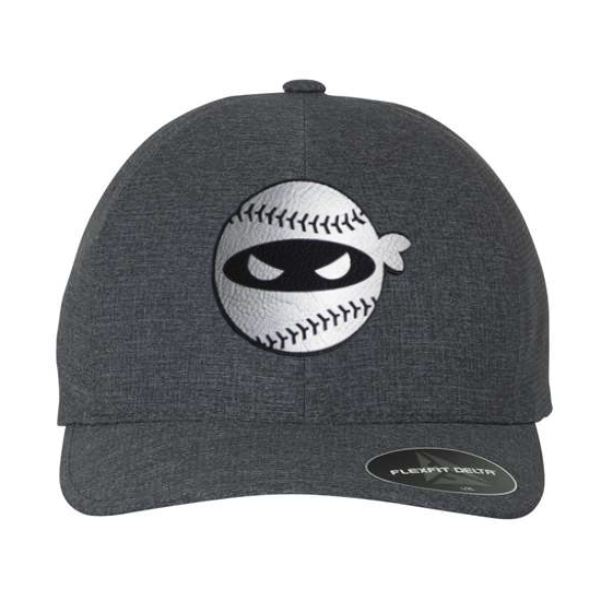 Dark Gray Flexfit Delta Hat – Pitching Ninja
